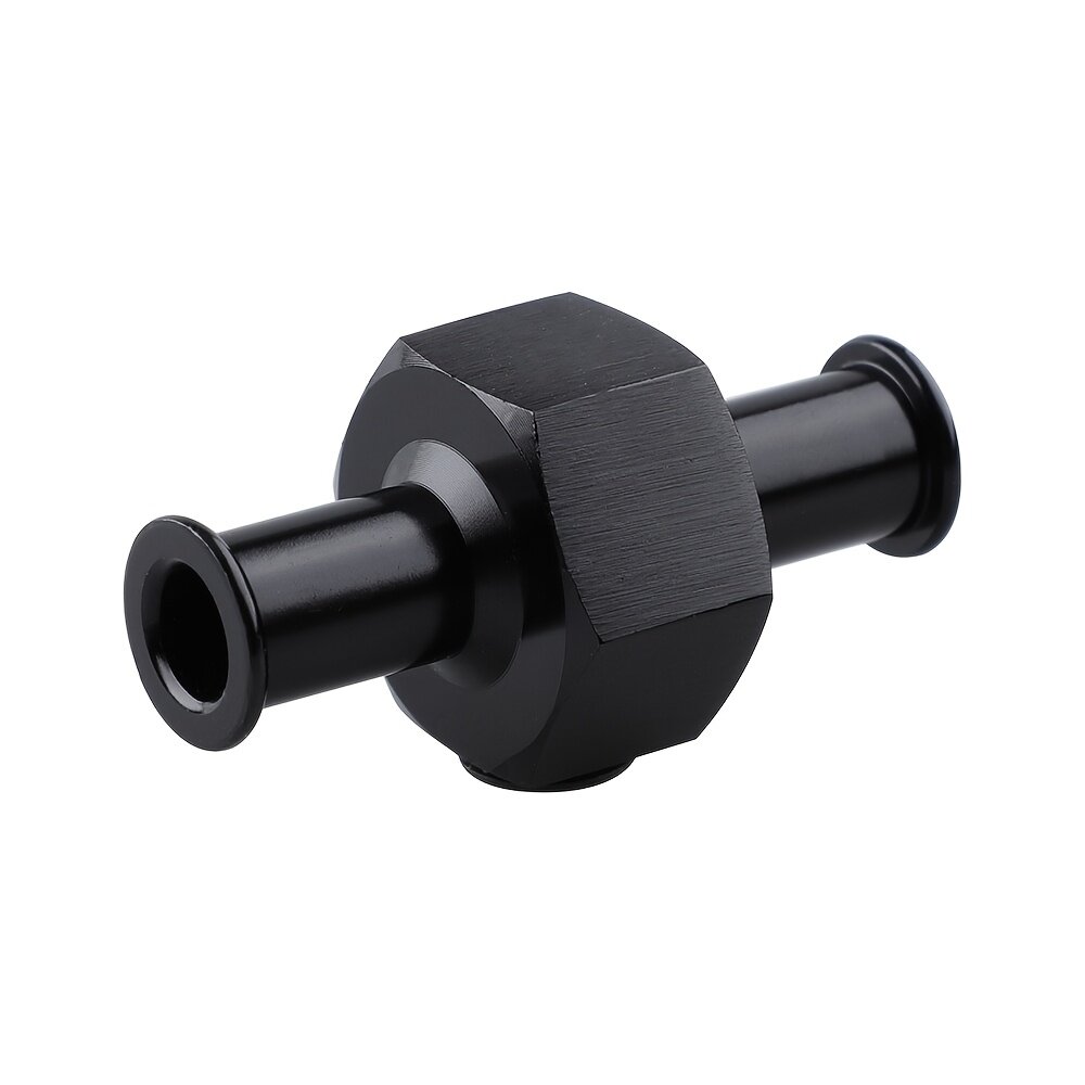 T-образный переходник для топливного манометра, 3/8" шланг, 1/8" NPT порт, черный