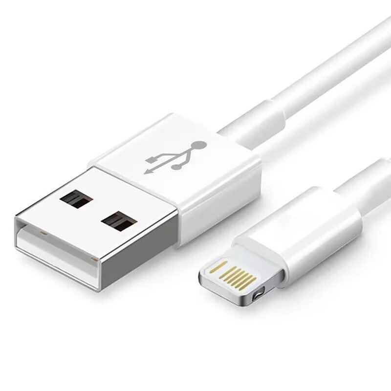 USB-кабель для зарядки 0,25 м, 1 м, 1,5 м, 2 м, 3 м для Apple iPhone 14, 13 Mini, 12, 11 Pro, 1,5 м