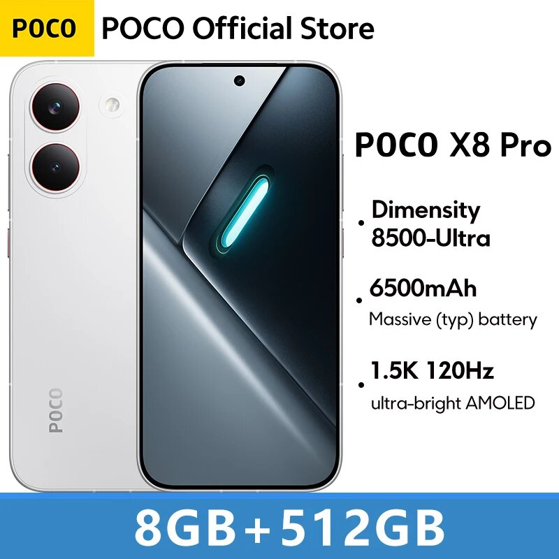 Смартфон Poco X8 Pro, 8/512ГБ, global