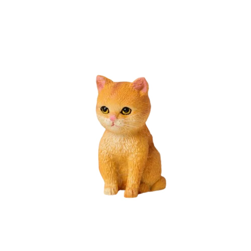 Оранжевый котенок из смолы, Style 10