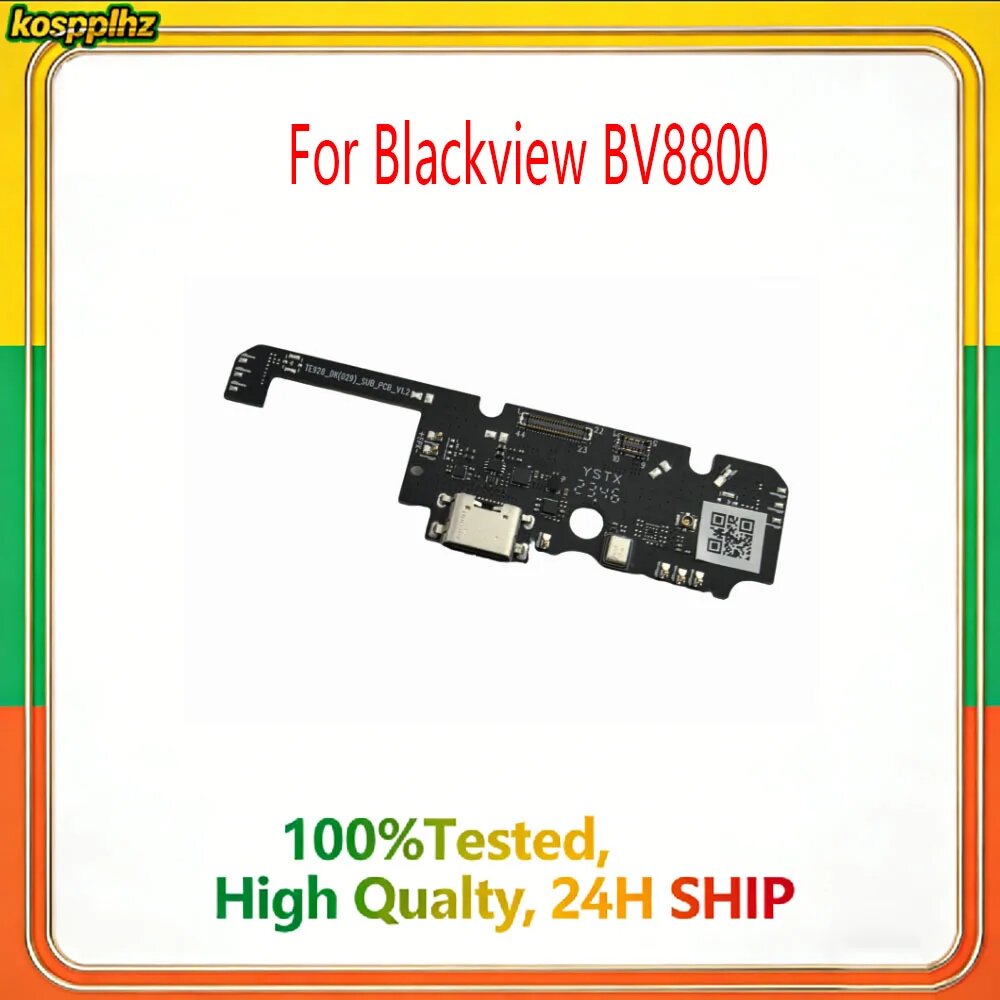 Плата USB-порта для Blackview BV8800, плата зарядки, зарядная док-станция, аксессуары для мобильных телефонов, гибкий кабель USB-порта для зарядки