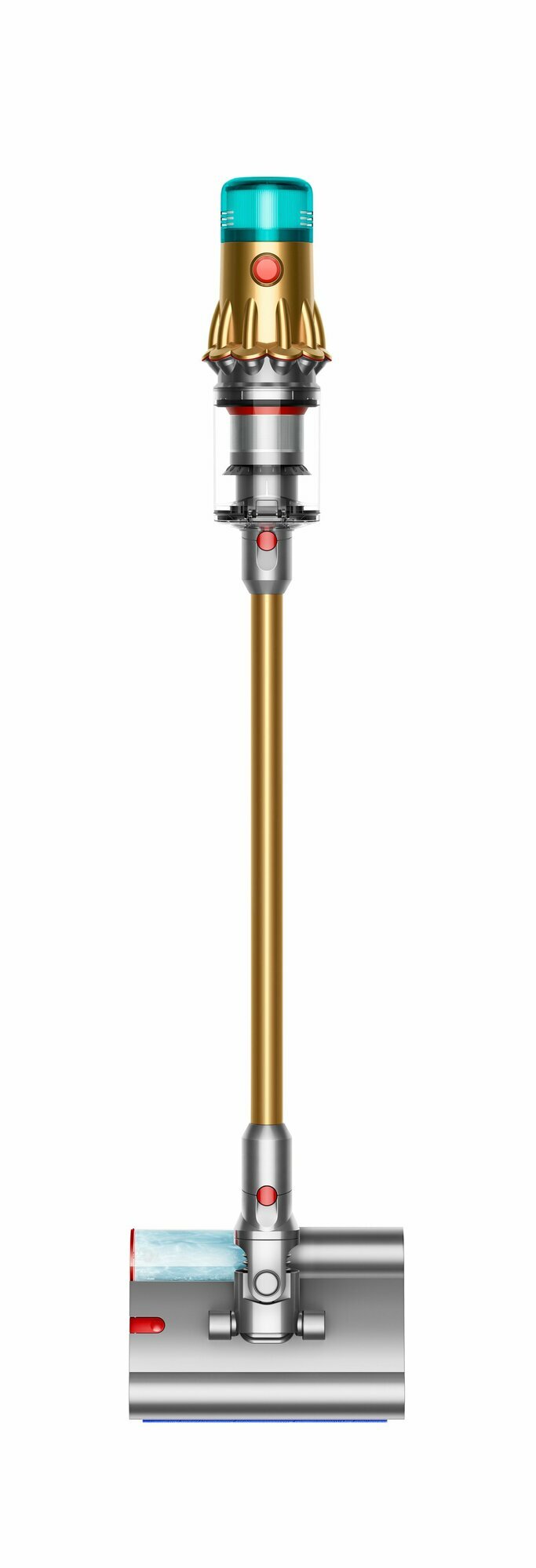 Моющий пылесос Dyson V12S Detect Slim Submarine Complete SV46, золотой (Gold)