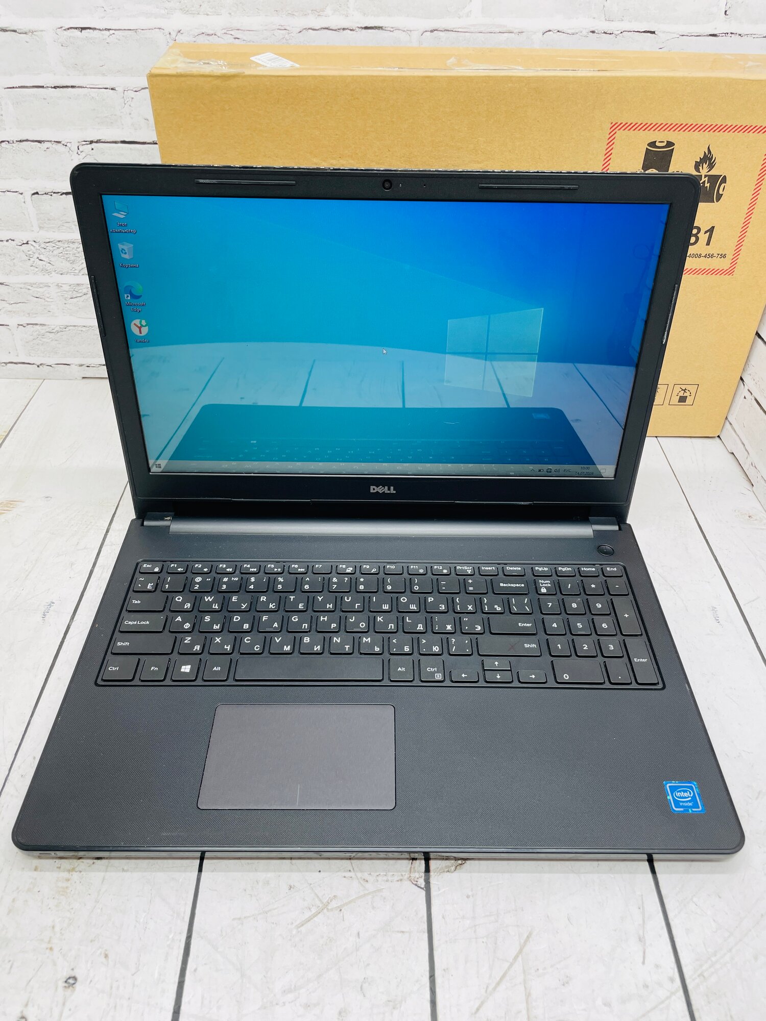 Ноутбук 15,6, Dell Inspiron 15, Intel Celeron 3060, 4 Gb DDR3, 500 Gb HDD, Intel HD Graphics