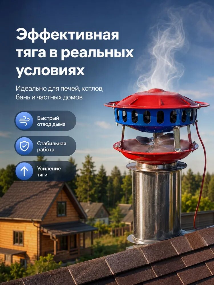 Вытяжной вентилятор220 В мощностью 100Вт