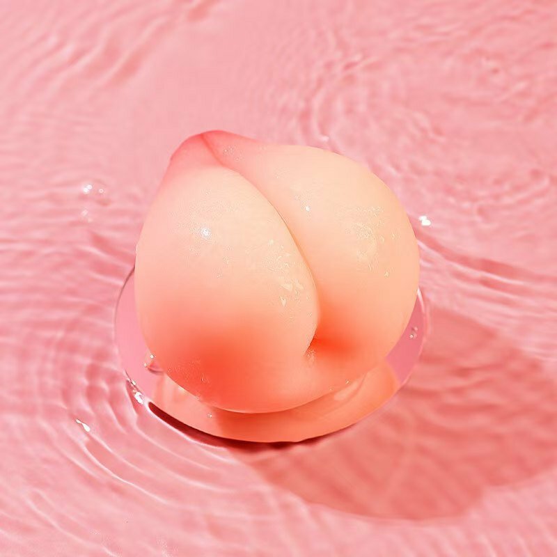 Wantle Peach Butt Мини-вибрация секс-игрушка, 7x7 см реалистичный силикон, для мужчин, одна штука