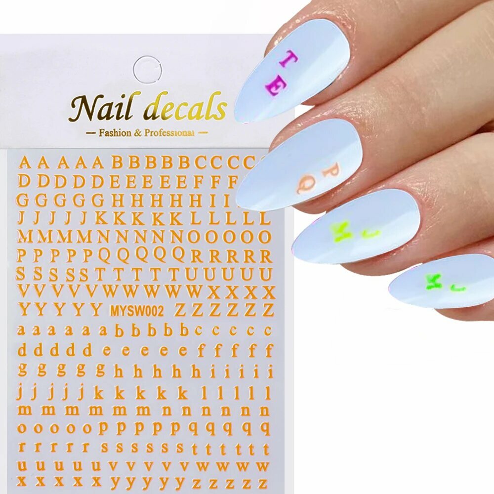 MAFANAILS Готические наклейки для ногтей NKZ175-10