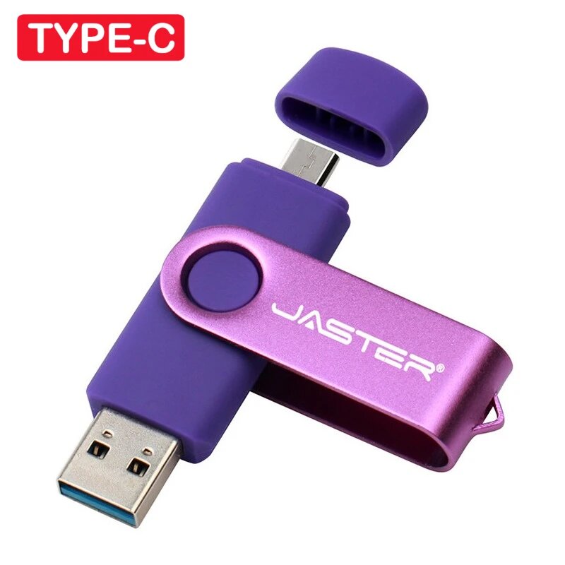 USB-флешка JASTER Type-C 128/64/32 ГБ