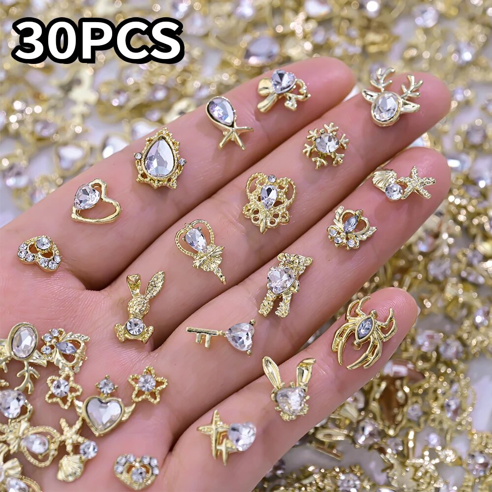 30 шт. 3D-украшений для ногтей MAFANAILS 5