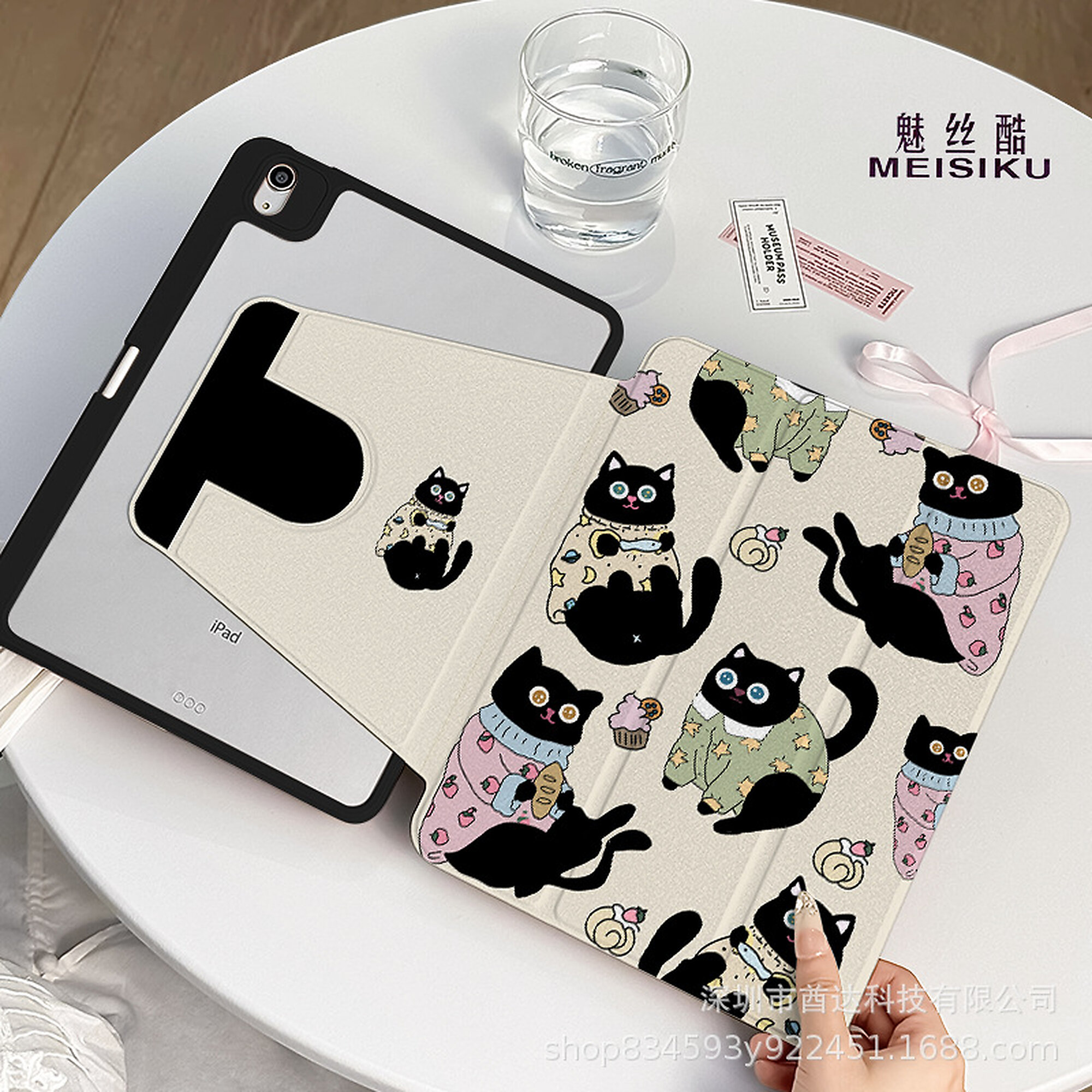 Чехол для планшета Huawei MatePad 11.5 дюймов 2023 года, держатель для пера, акрил, поворотный