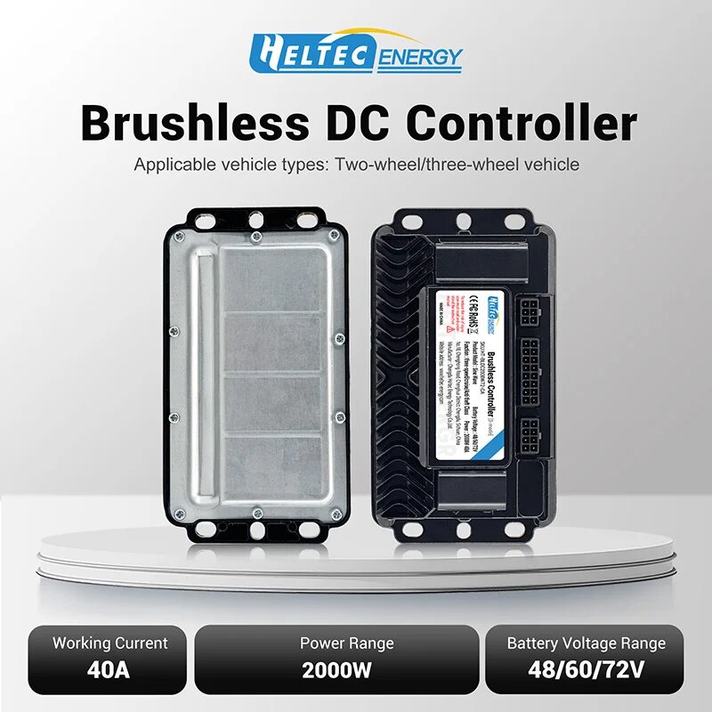 Бесщеточный контроллер Heltecbms HT-BLDC2000W72V-CA 2000 Вт 48В/60В/72В 40А