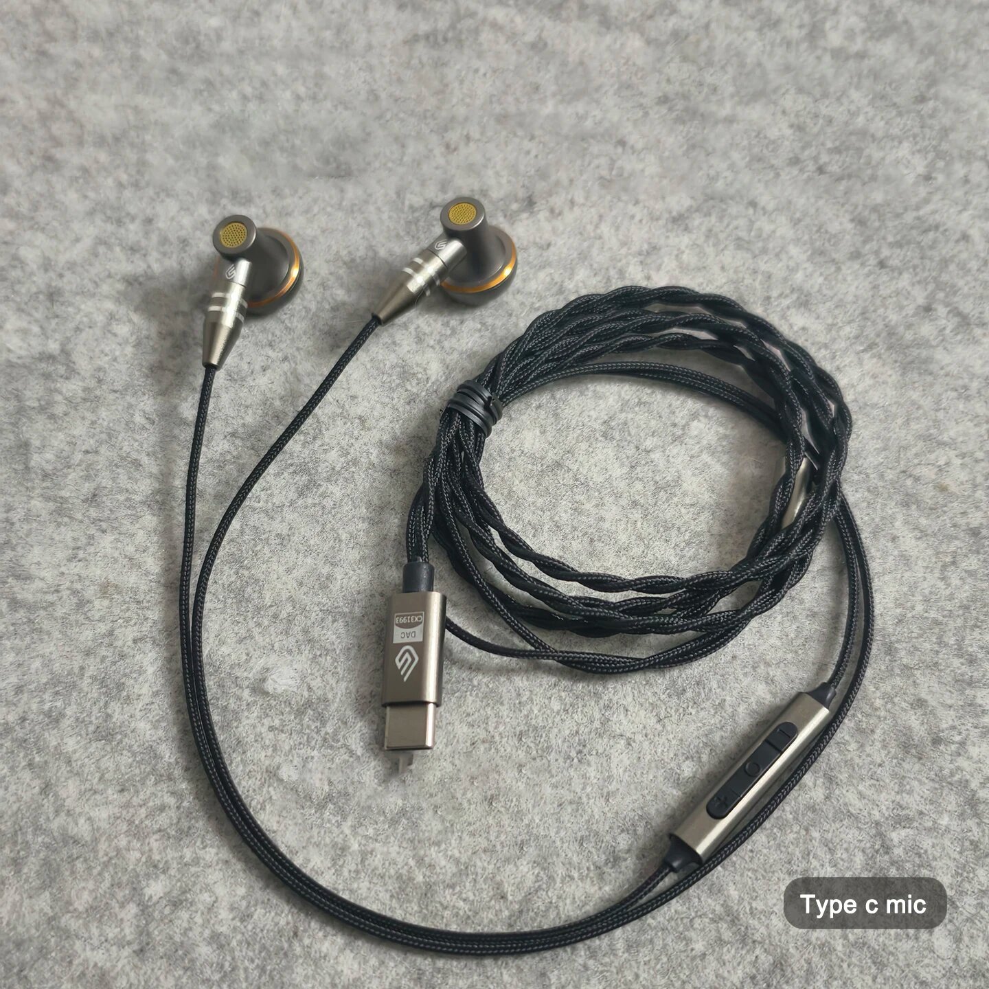 LUN SHENG Star Ring проводные наушники Type c mic