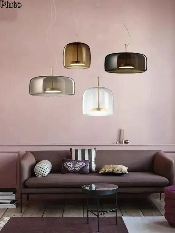 Люстра Pluto, LED, 15 Вт, 230x230x225 мм, теплый свет 3000 К, для площади 4-8 кв. м — фото 1