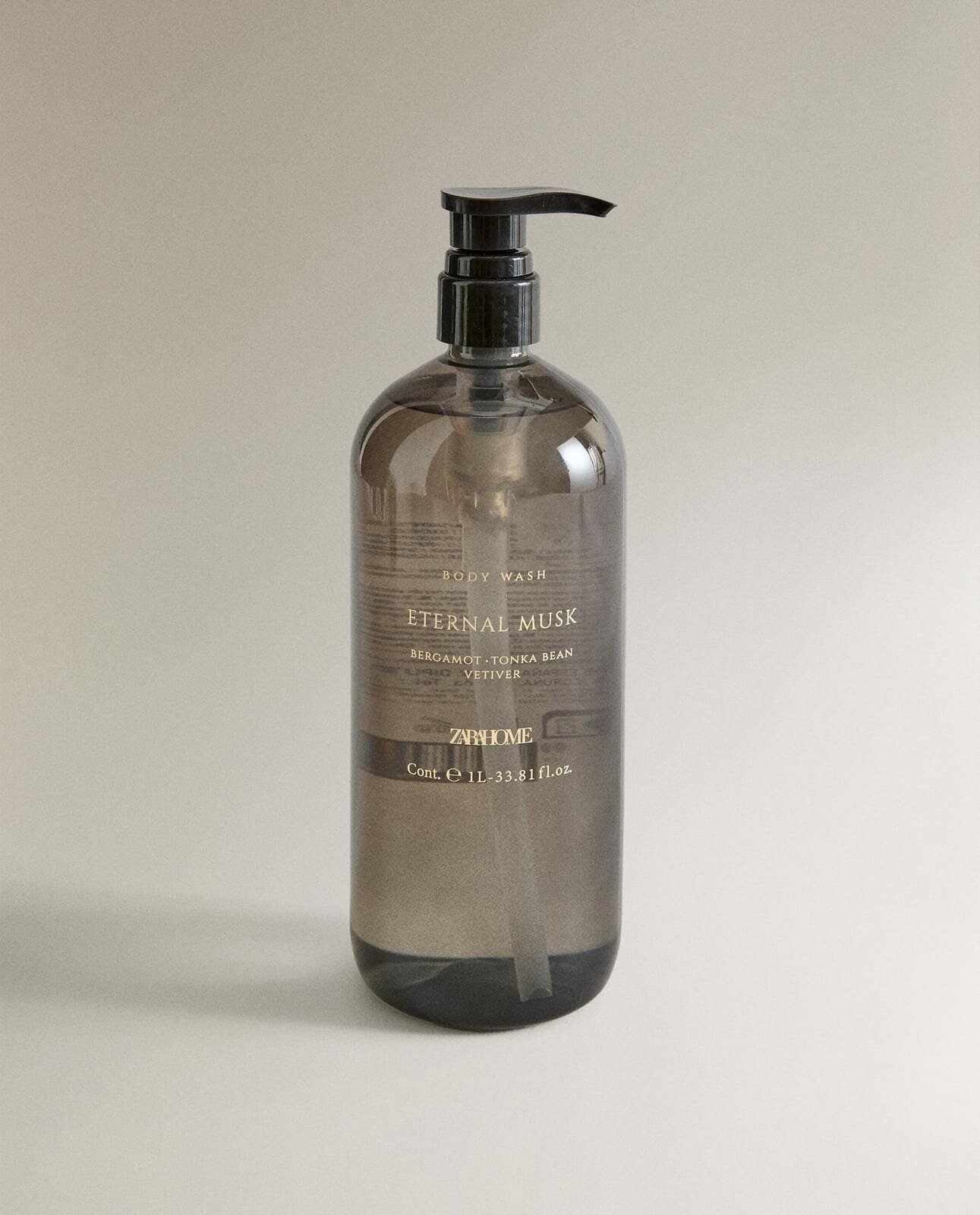 Жидкое мыло ZARA HOME Eternal Musk, 1 л, серый, 24x8x8 см 4440/769/802-99