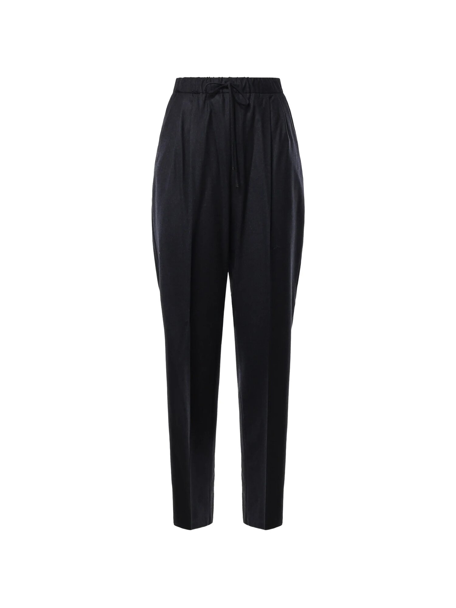 Брюки Drawstring-waist pleated trousers