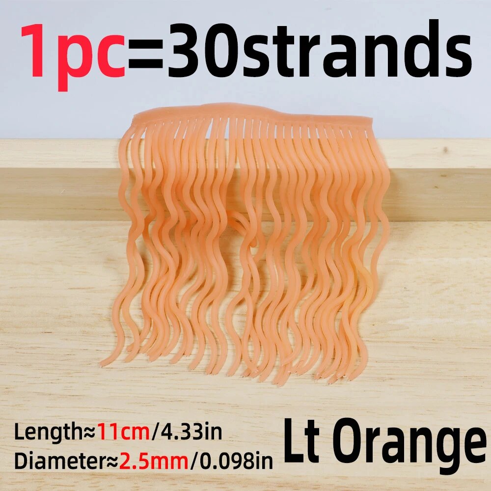 Wifreo Мушки из силикона для ловли форели и окуня Lt Orange