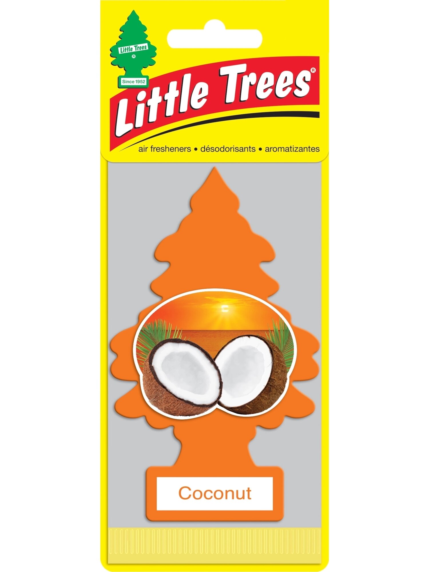 Ароматизатор CAR-FRESHNER Ёлочка Кокоса (10317)