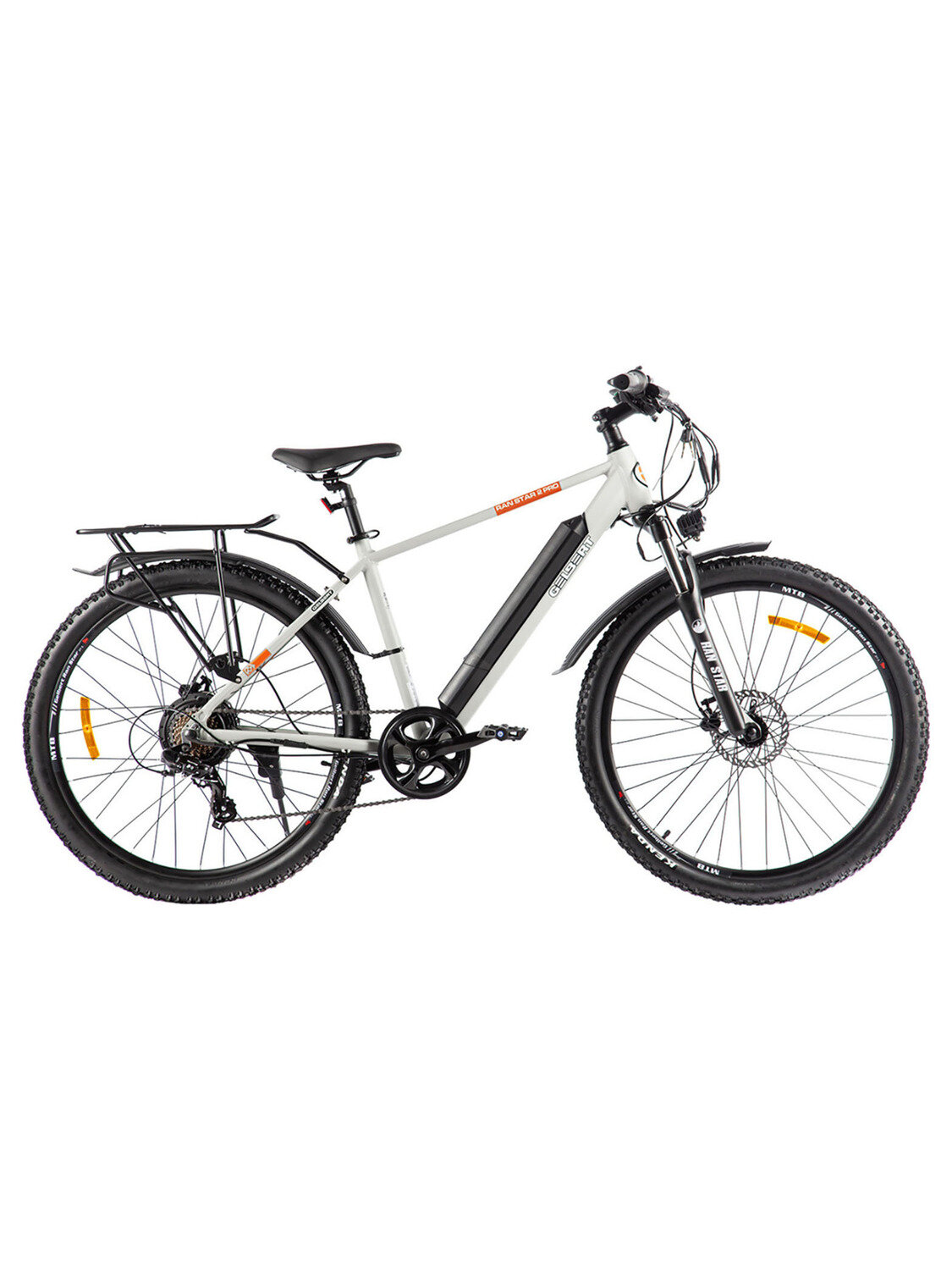 Электровелосипед Gelbert (Eltreco) Ran Star 2 PRO Серый, для мужчин ,500