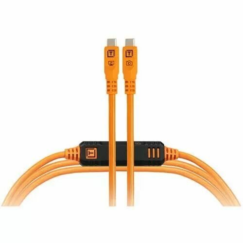 Кабель Tether Tools TetherPro Optima 10G USB-C (1m) Boost с угловым разъемом Orange (CUC03RTG2B-ORG)