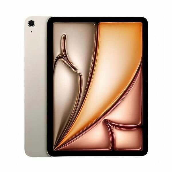 Планшет Apple iPad Air 13 2026 M4, 128 ГБ, Wi-Fi + Cellular, iPadOS, Starlight (Звёздный свет)