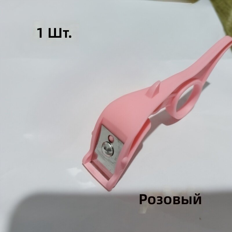 Овощечистка для фруктов в форме дельфина, 1 шт, розовый цвет