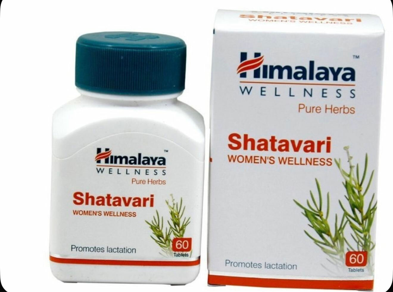 Himalaya Shatavari , экстракт растений Шатавари (женское здоровье), комплексная пищевая добавка 60 таб