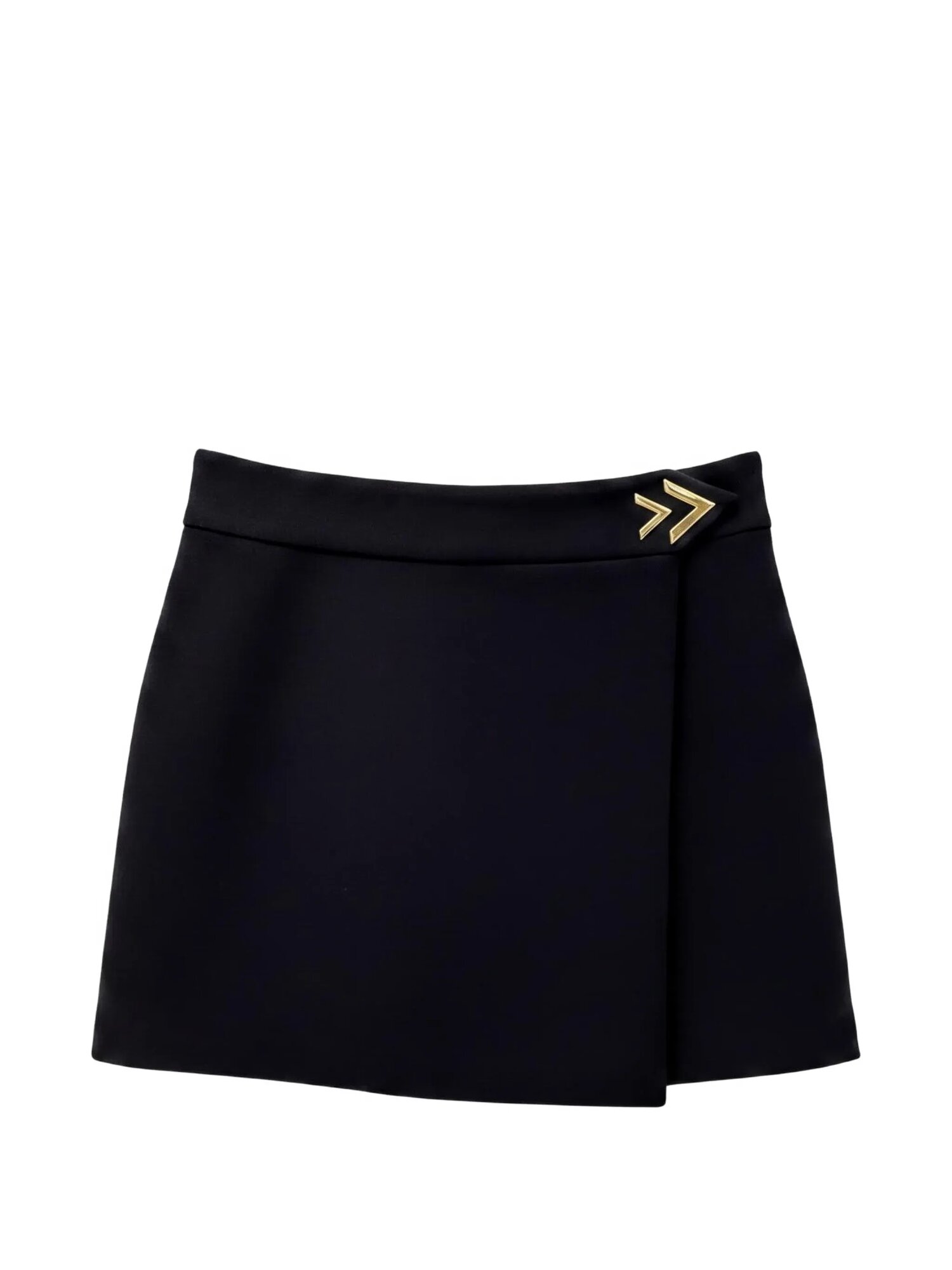 Юбка VLogo-detail wrap mini skirt