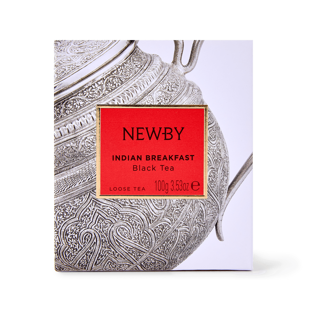 Чай Newby Indian Breakfast, черный, картонная упаковка, 100г