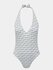 Купальник EA7 EMPORIO ARMANI, размер M, черно-белый