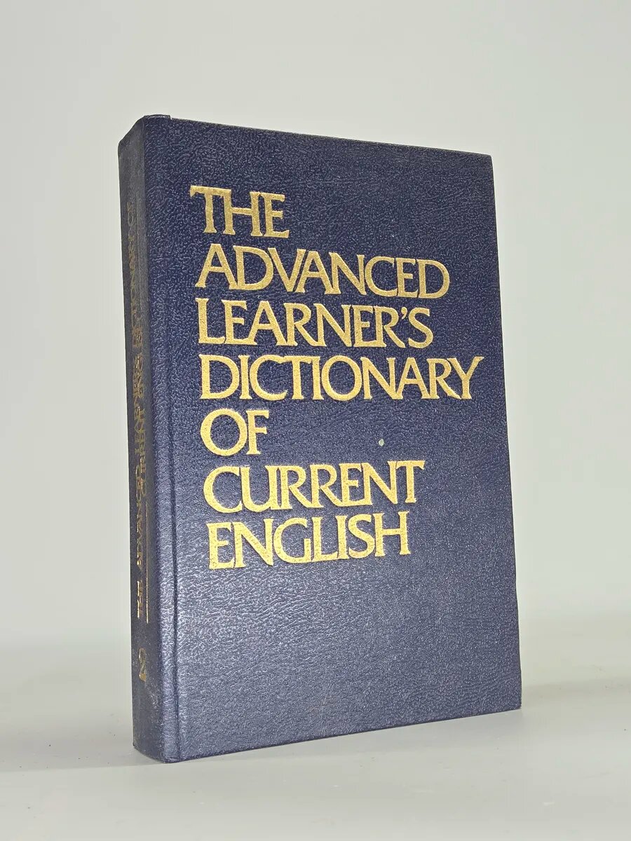 The Advanced Learner’s Dictionary of Current English