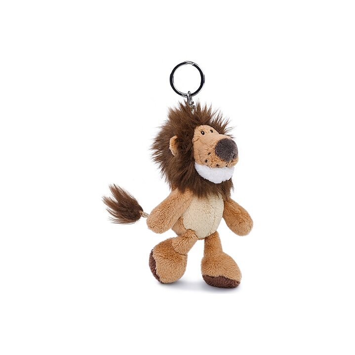 NICI Wild Friends Король Лев Брелок Коричневый Плюшевая Кукла Украшение 10 см Длина Тела