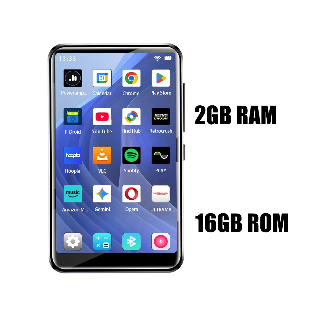 MP3-плеер Famue BF12, 2ГБ RAM, 16ГБ ROM