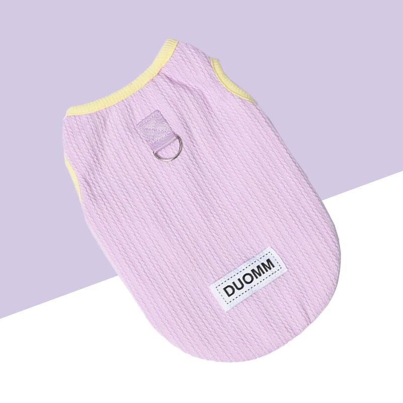 Фиолетовая кошачья кофточка с флисовой подкладкой для котят, размер XL (11-14 фунтов)