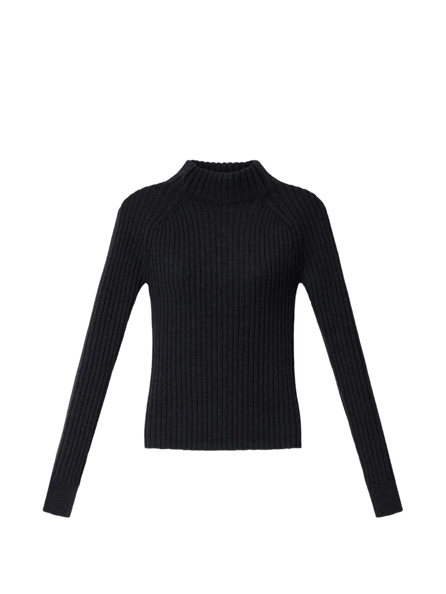 Свитер Virginia ribbed-knit mock-neck sweater