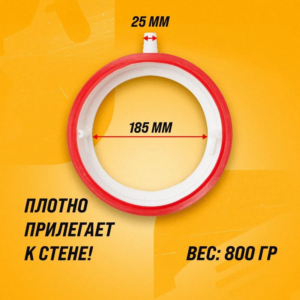 Оснастка для станка Водосборное кольцо для алмазного сверления D80-180 мм Держатели к станине в комплекте — фото 1