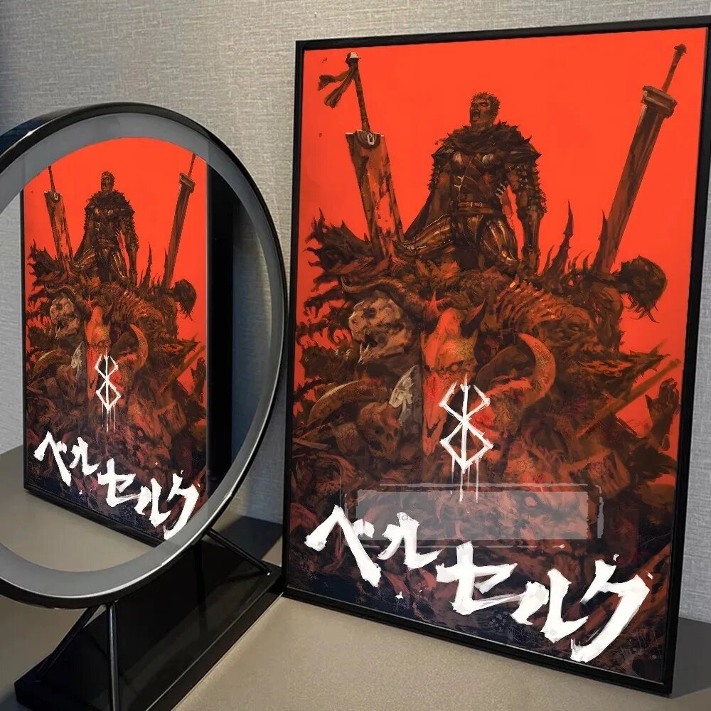 Плакат Amine BERSERK Bandai K3-186-13, 13x18cm Frameless