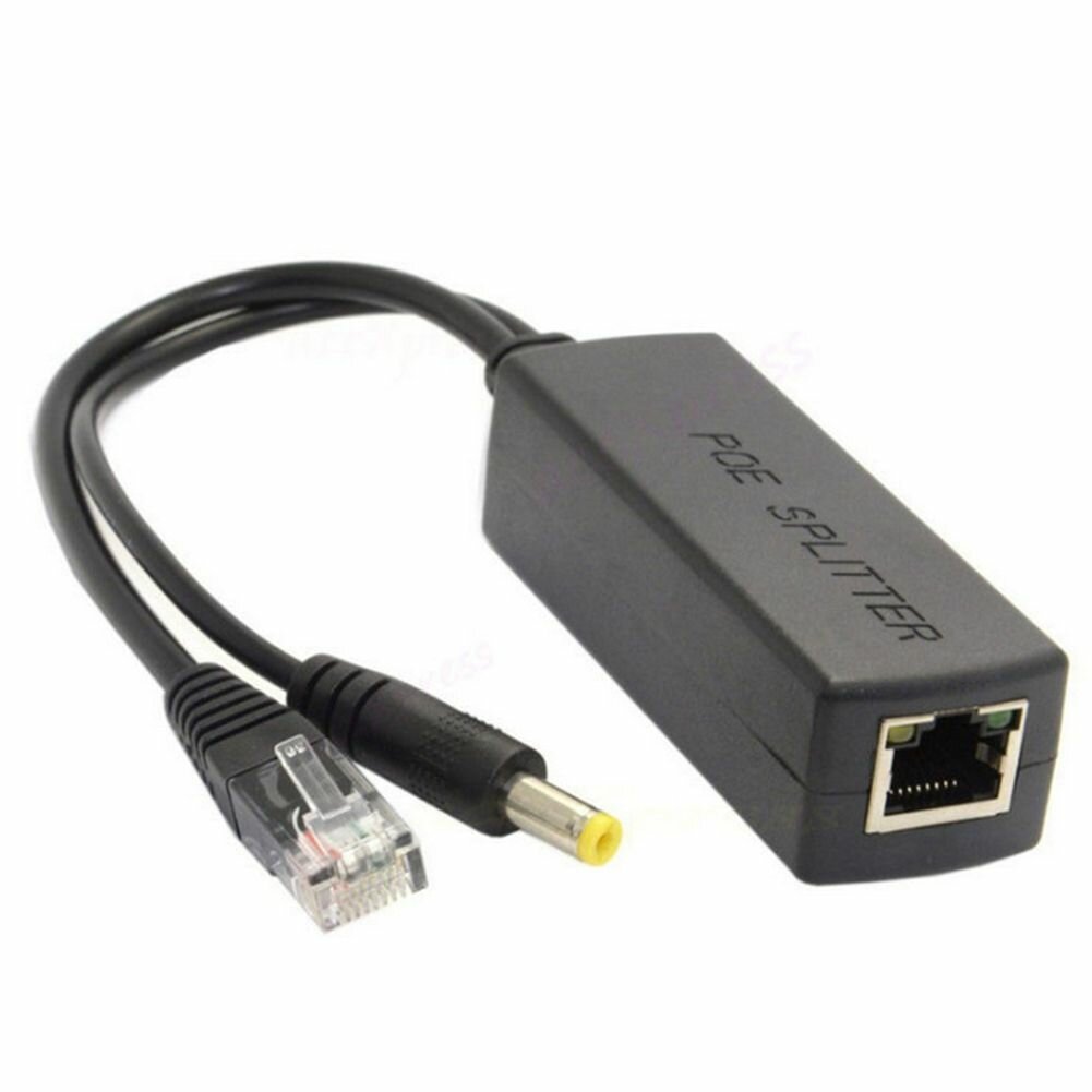 I8Гигабитный Мини-Разветвитель PoE 10/100/1000 Мбит/С, Черный PoE-коммутатор мини-коммутатор