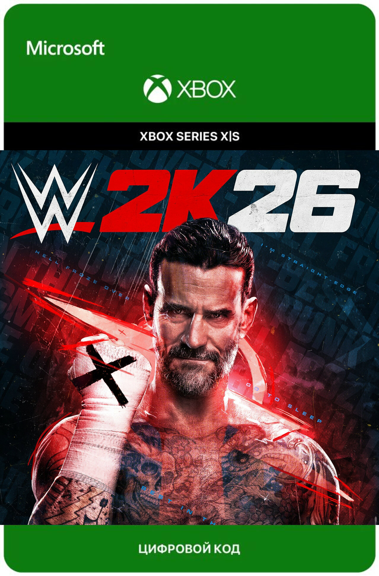 Игра WWE 2K26 - Standart Edition для Xbox Series X|S, электронный ключ