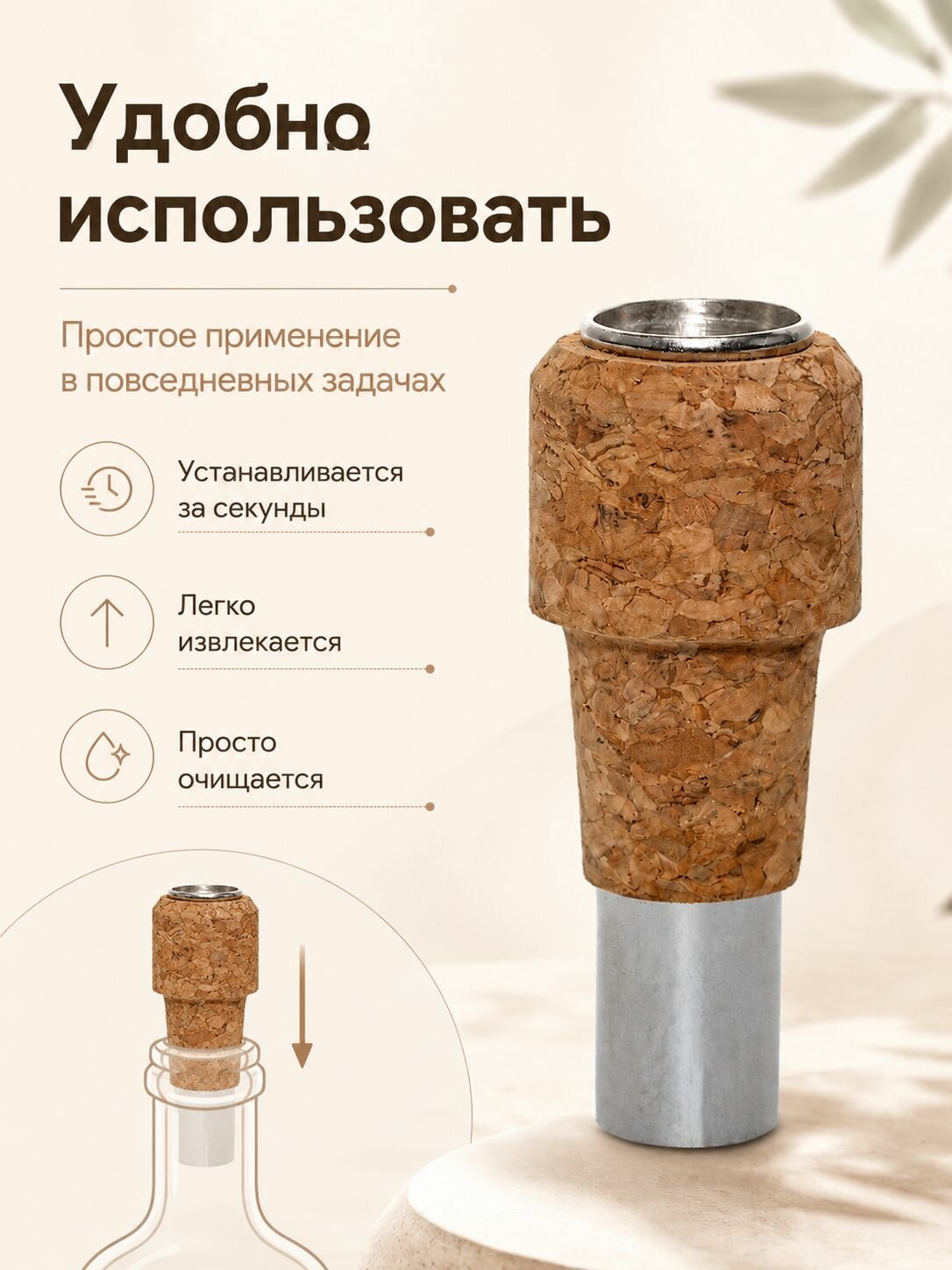 XL Сито на бутылку 0,5, 1, 1,5, 2 литра — фото 1