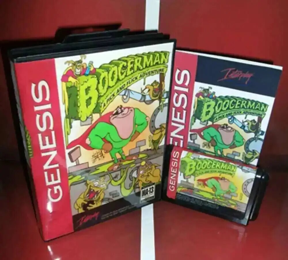 Boogerman A Pick and Flick Adventure Sega MD NTSC