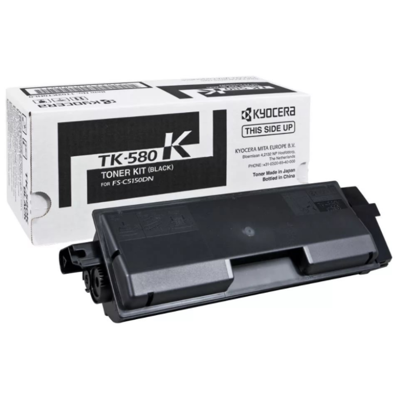 Картридж TK-580K для KYOCERA Ecosys P6021CDN, Fs-C5150DN черный