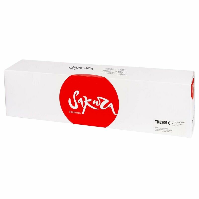 Картридж TK-8305C для Kyocera TASKalfa 3050ci, 3051ci, 3050, 3551ci, 3051, 4551ci, 5551ci Sakura голубой