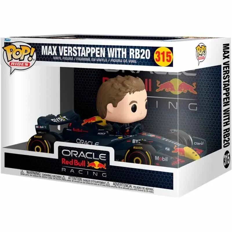 Фигурка Funko POP Rides Super Deluxe Racing Oracle Red Bull Max Verstappen with RB20