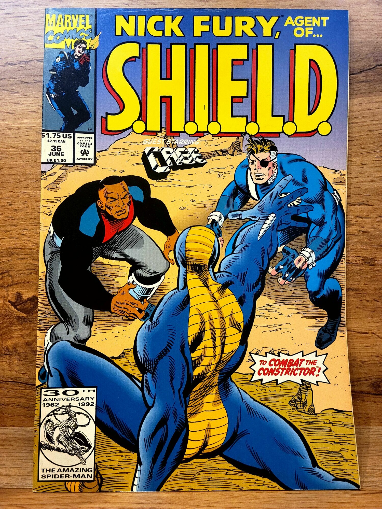 Ретро Комикс shield #36. 1992 Год. Оригинал!