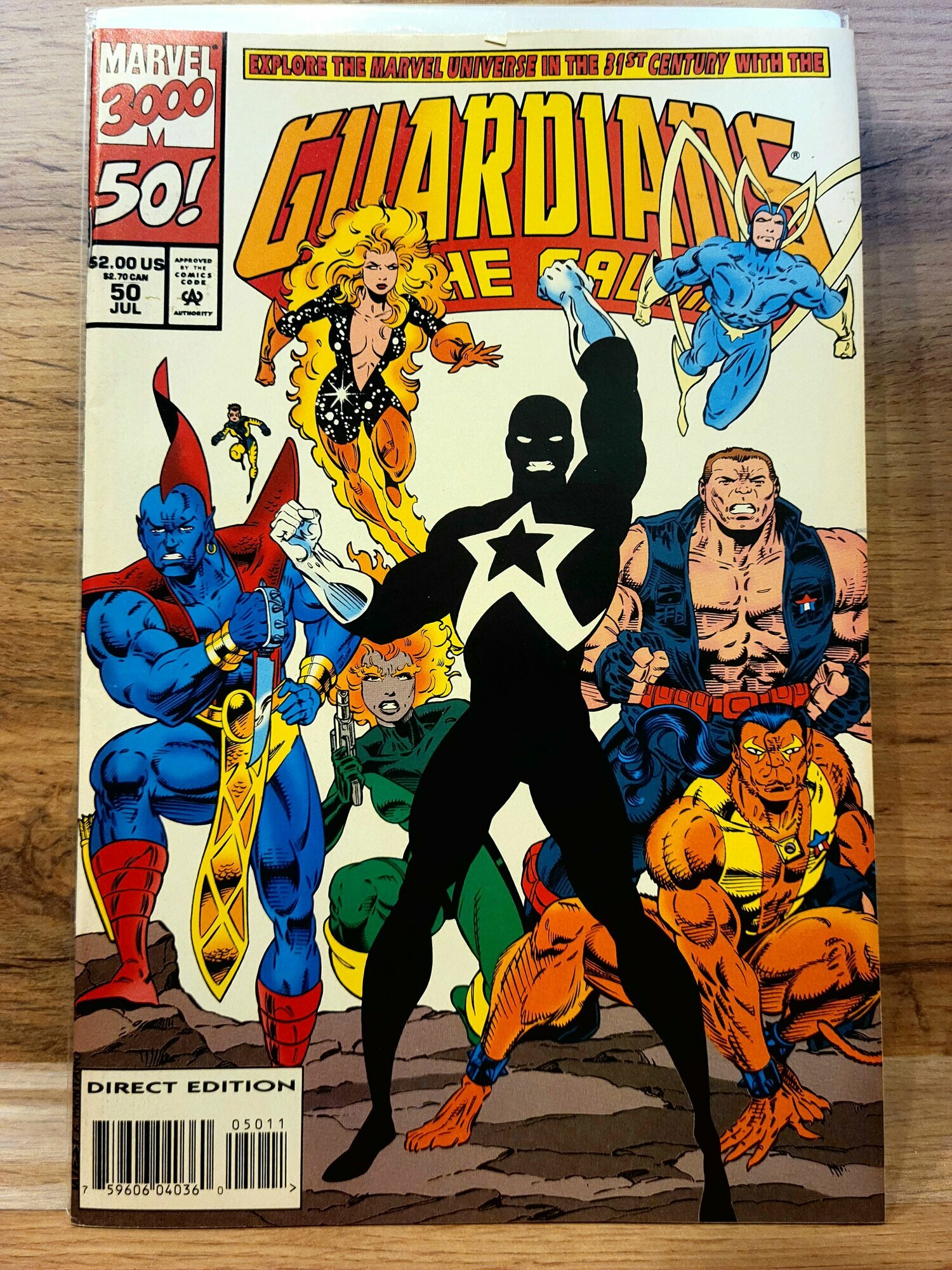 Ретро Комикс Guardians #50. 1993 Год. Оригинал!