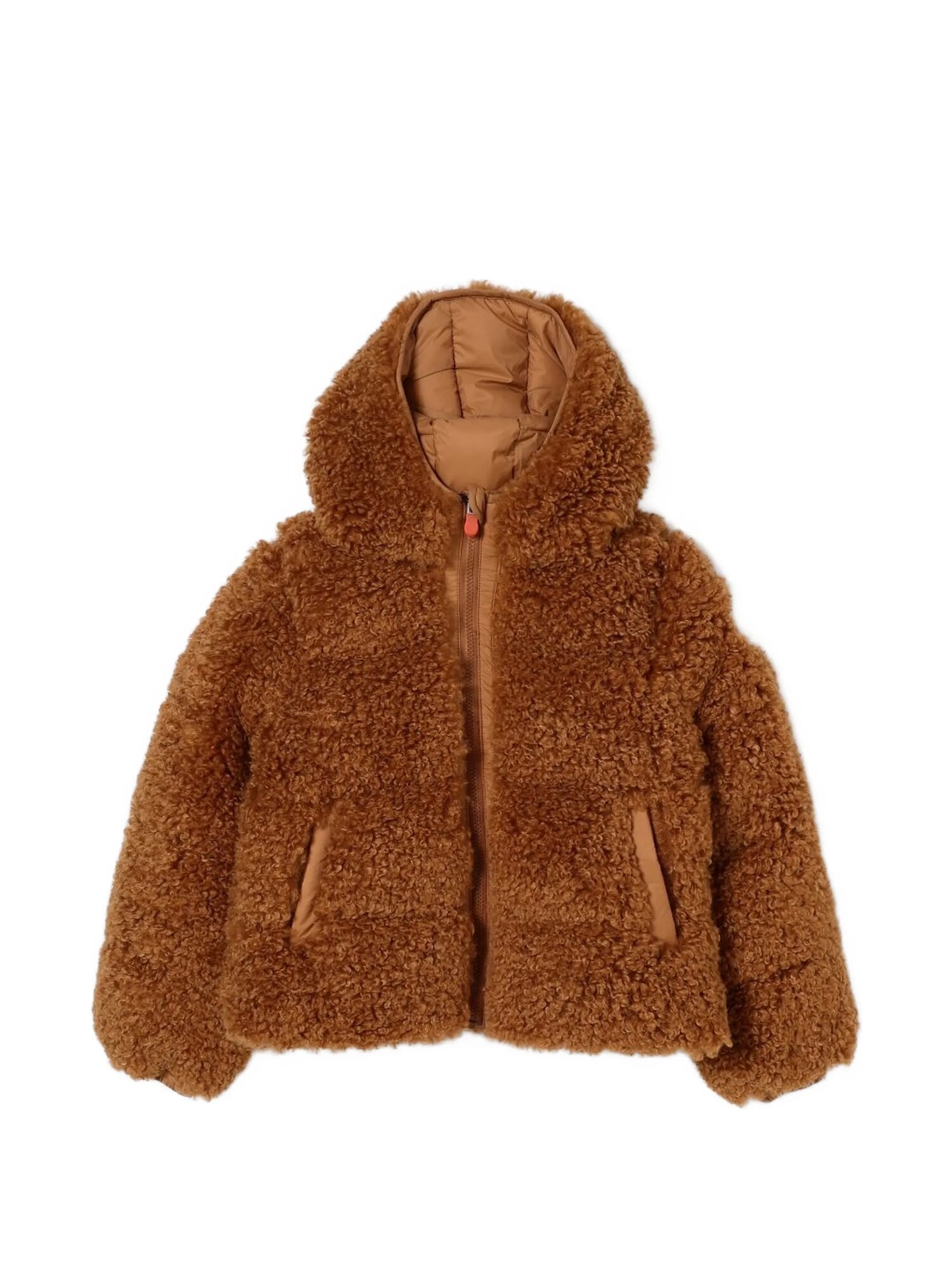 Пальто Kenda hooded faux-fur coat