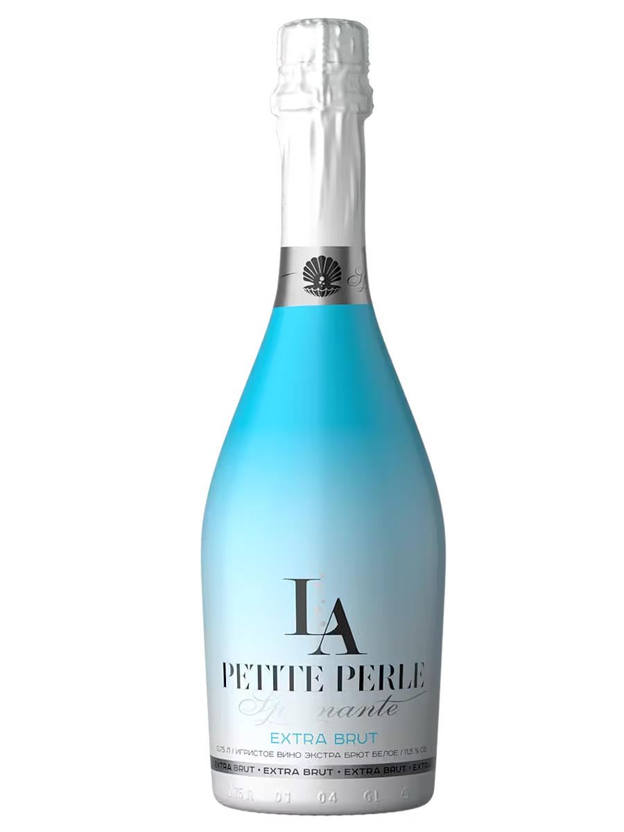 Вино игристое La Petite Perle белое экстра брют 0,75 л