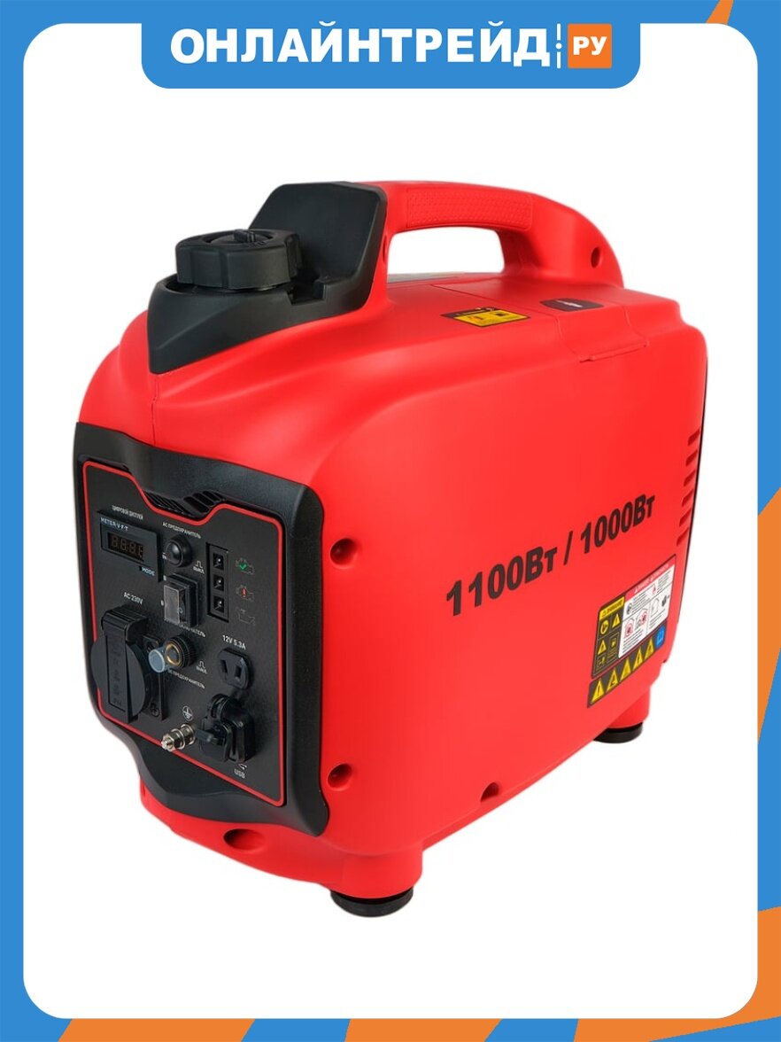Генератор Edon ED-IG-1500 1.1кВт