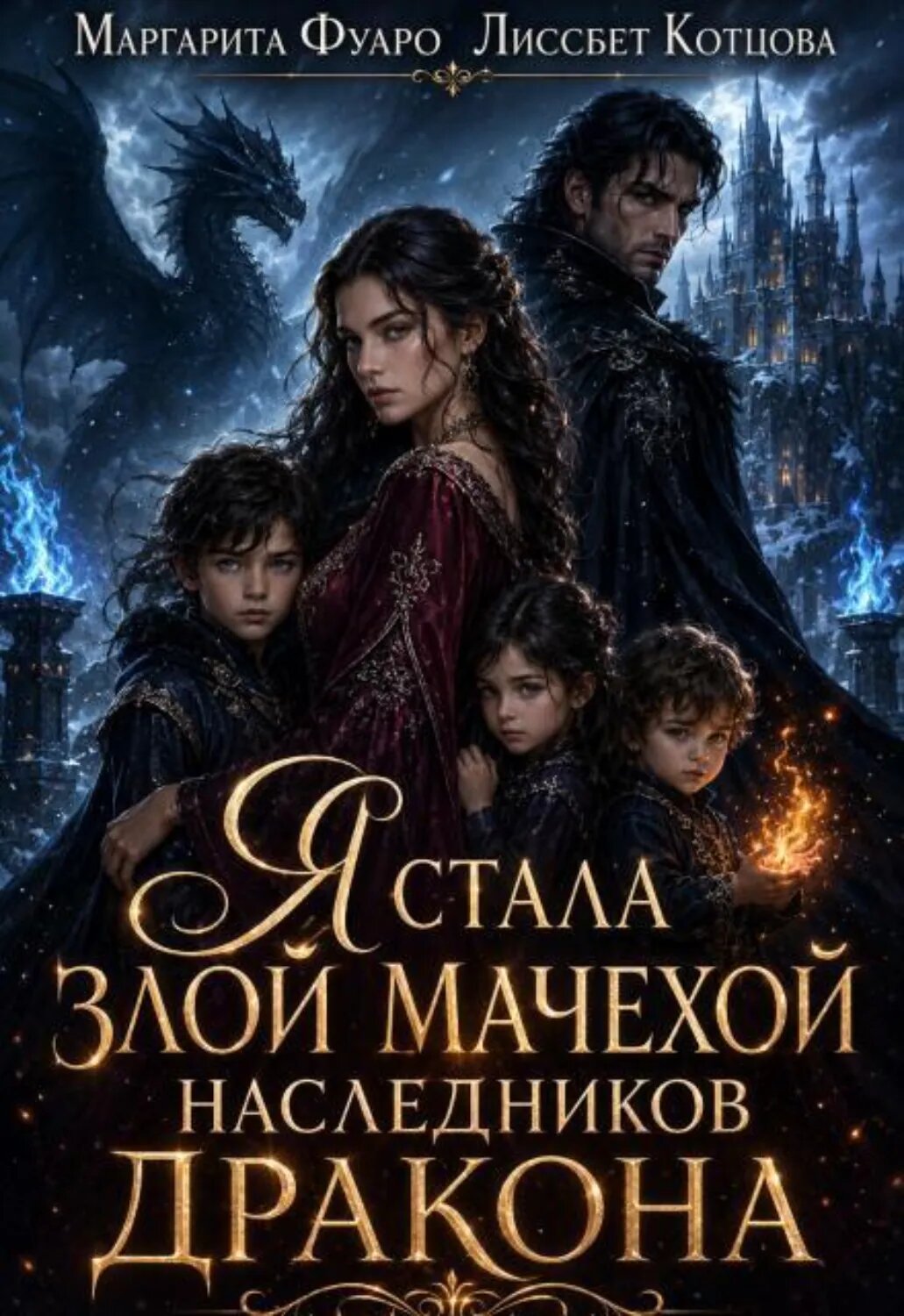 Я стала злой мачехой наследников дракона [Цифровая книга]