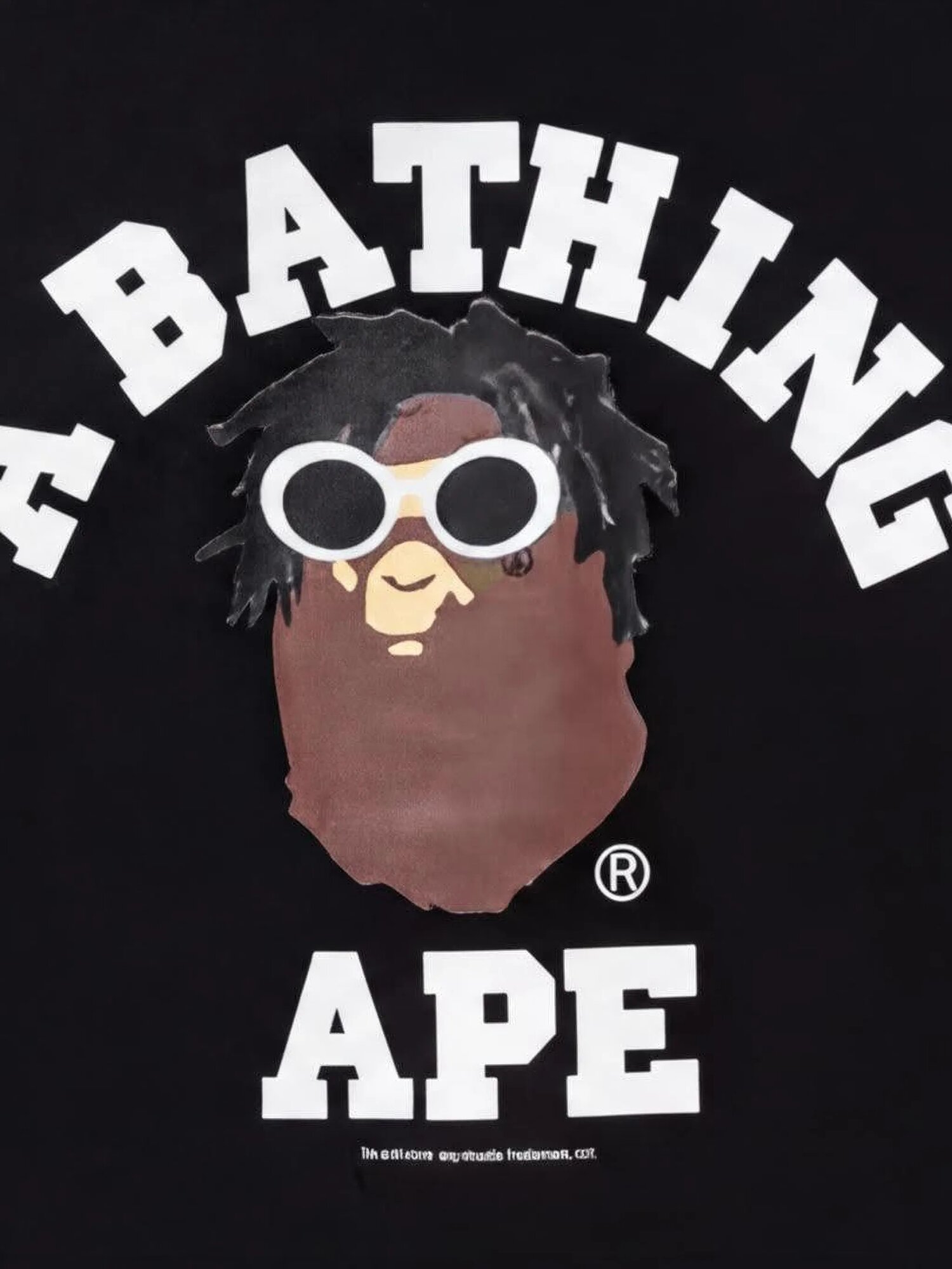 Толстовка A BATHING APE Long-sleeve sweatshirt, размер 48 — фото 1