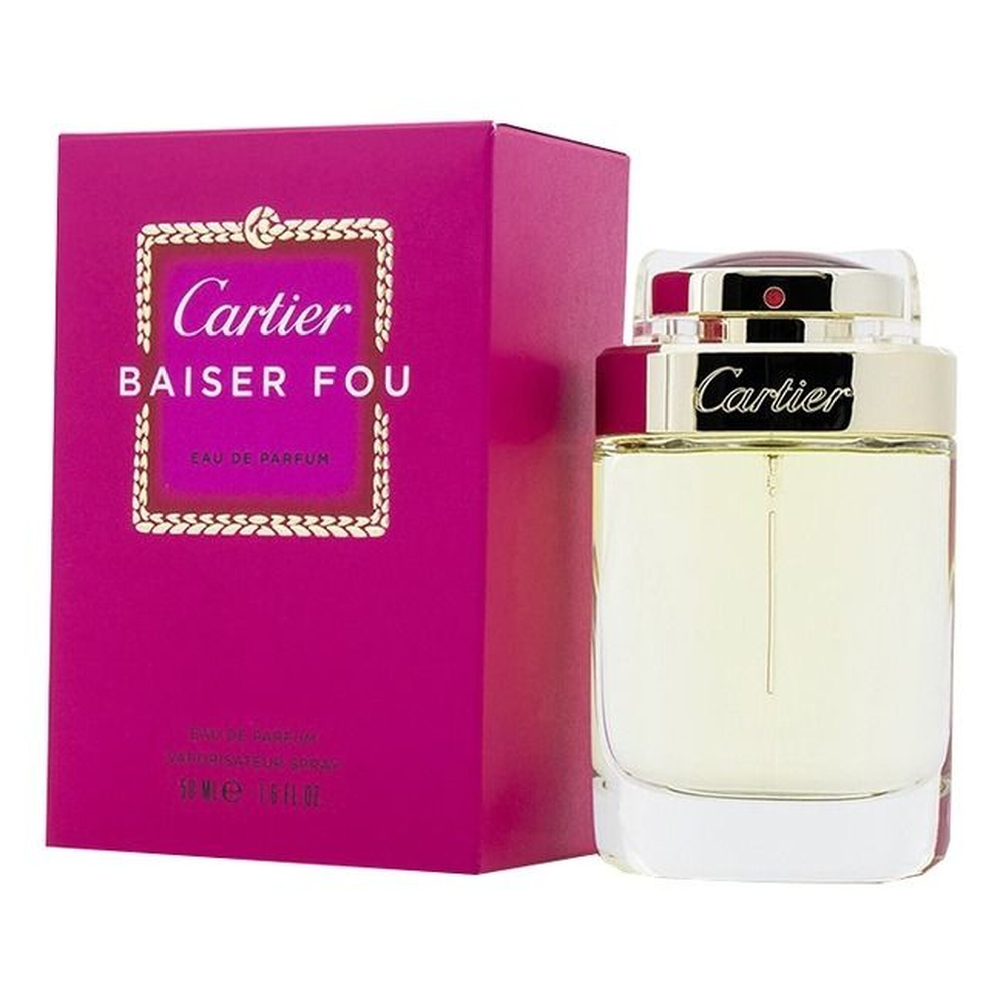 Парфюмерная вода Cartier Baiser Fou, для женщин, объем 50 мл